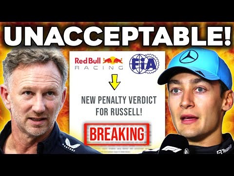 HUGE NEWS for RedBull after FIA CONFIRMS Further Penalty for Russell over Canada GP Incident!