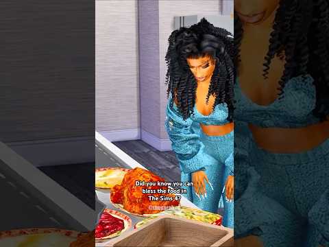 Bless This Meal in the Sims 4 | Realistic Food Mods and Overrides | Black Simmer | The Sarah O.