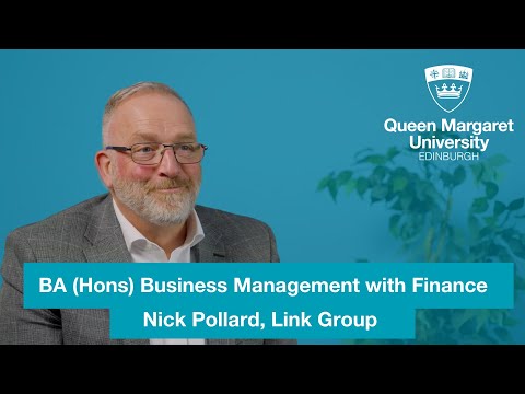 Studying BA (Hons) Business Management with Finance - Nick Pollard, Link Group