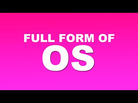 Full Form of OS | What is OS Full Form | OS Abbreviation