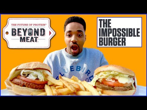 Beyond Burger vs Impossible Burger / Vegan Burger Taste Test
