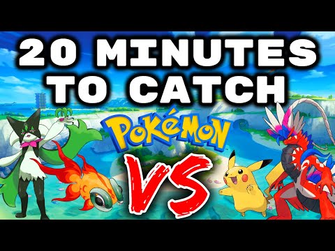 20 Minutes To Catch Randomized Pokemon... Then We FIGHT! Pokemon Scarlet and Violet