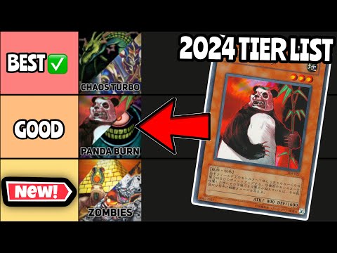 GOAT FORMAT TIER LIST 2024 (ft. @TimOD-TCG ) #goatformat