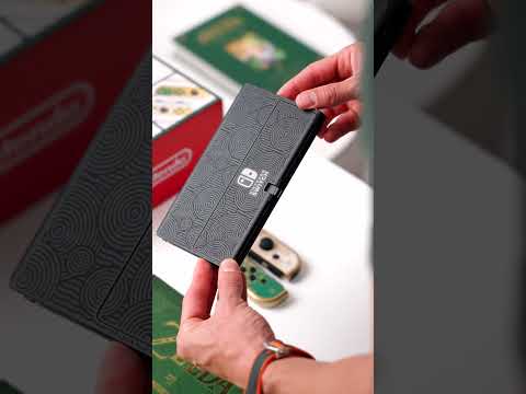 Zelda Tears of the Kingdom OLED SWITCH UNBOXING!