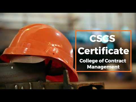 CSCS Certificate