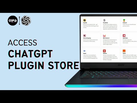 How to Access ChatGPT Plugin Store | ChatGPT Plugins (2023)