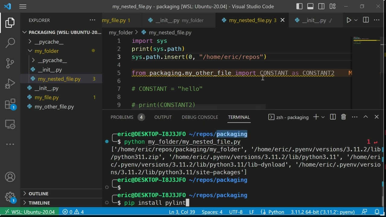 3 - PYTHONPATH and imports in Python (part 2/2) - 