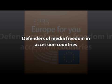 Defenders of media freedom in accession countries [What Europe does for you]