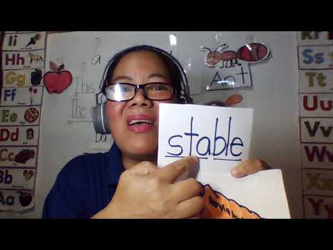 READING # 49 WORDS ENDING IN BLE.