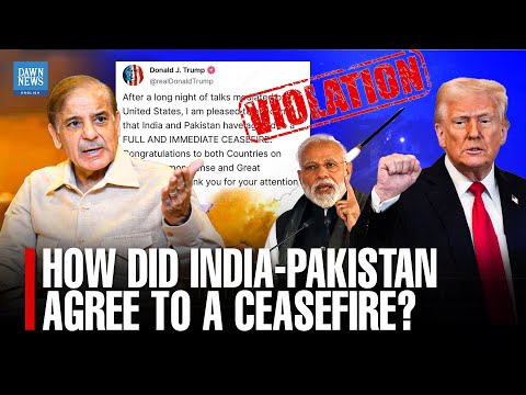 How Did India-Pakistan Agree To A Ceasefire? | CNN Reports | Dawn News English