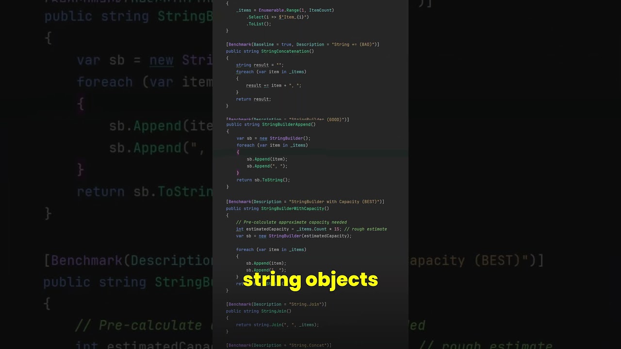 StringBuilder is awesome in .NET
