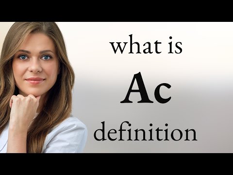 Ac — definition of AC