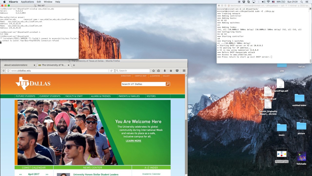 CS6349 DHCP masquerade attack