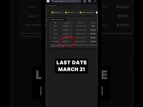 How Much Is Your Grass Epoch 4 Balance ?🤔 #grass #airdrop #testnet