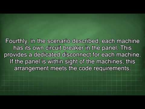 Machine Shop Disconnect Requirements Explained NEC Compliance