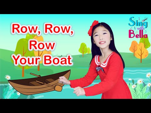 Row Row Row Your Boat with Actions | Sing and Dance Along | Kids Nursery Rhyme by Sing with Bella