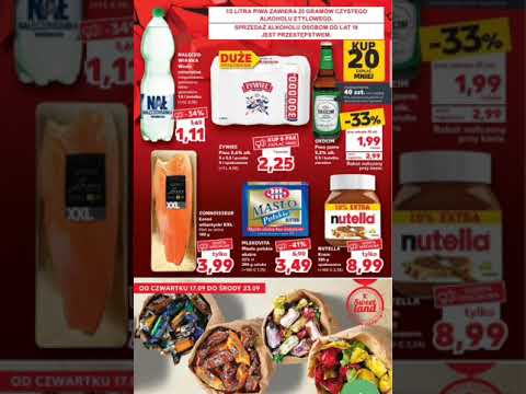 Kaufland gazetka promocyjna od 17.09 oferta promocyjna Kaufland