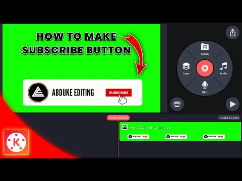 How to Make Subscribe Button Animation Green Screen In Mobile | Subscribe Button Green Screen