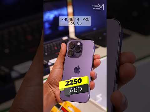 iPhone 14 Pro 256GB – Just 2250 AED! 🔥#iphone #iphone14pro #usediphones