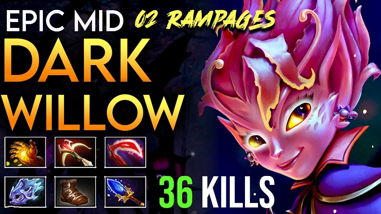 Dark Willow Carry | Dota 2 gameplay  #13