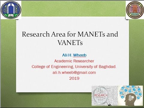 Research Area (Topics) for MANETs and VANETs