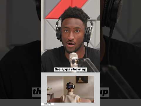 What’s it like to use the Apple Vision Pro? #mkbhd #apple #visionpro