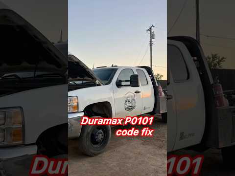 #Duramax P0101 code fix #automobile #mechanic #repair #diagnostictroublecode #troubleshooting