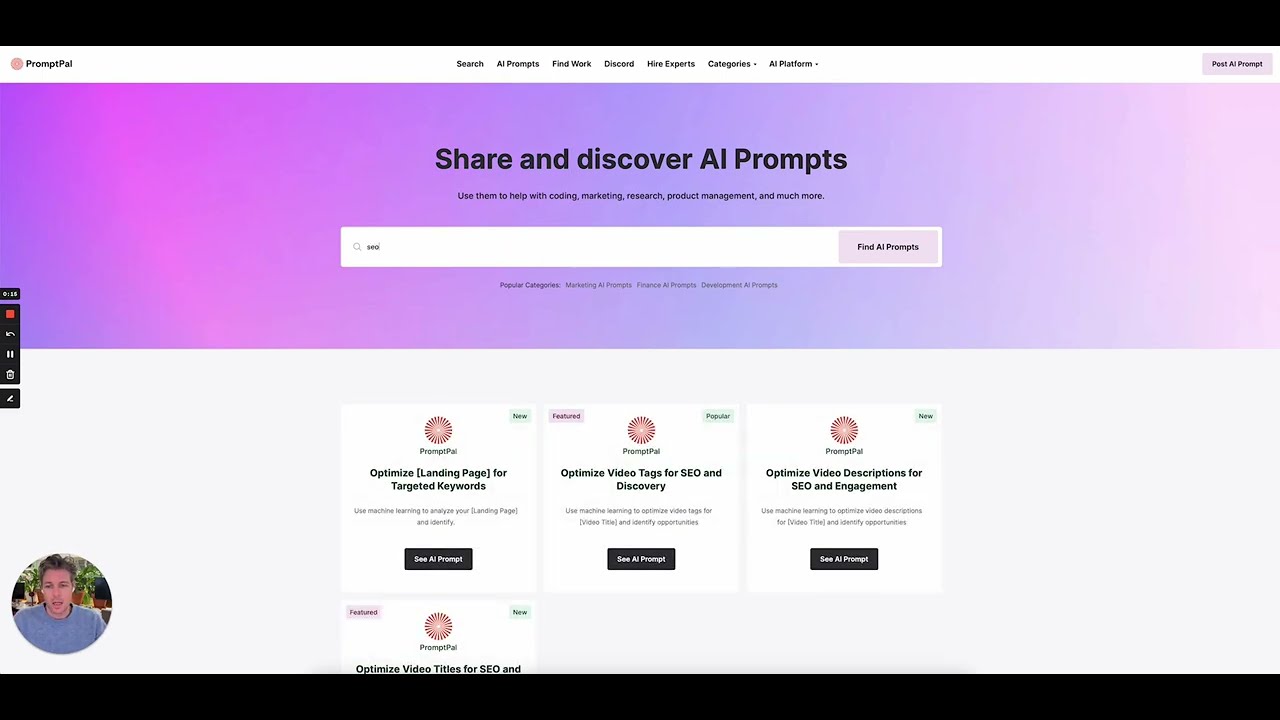 PromptPal: Discover the Best AI Prompts for ChatGPT