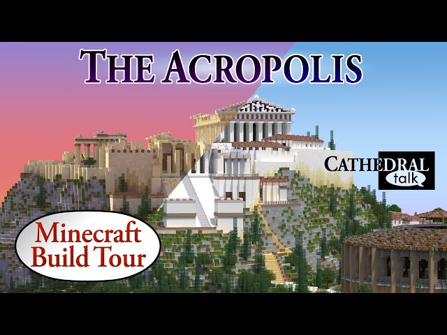 THSchutt's Acropolis (1:1 scale) Minecraft Citadel (2024) Minecraft Map