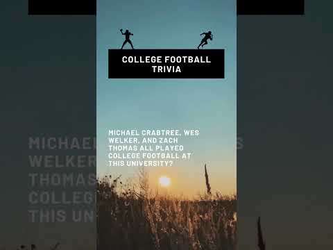 College Football Trivia? Can you answer the question? #collegefootball #collegefootbaltrivia