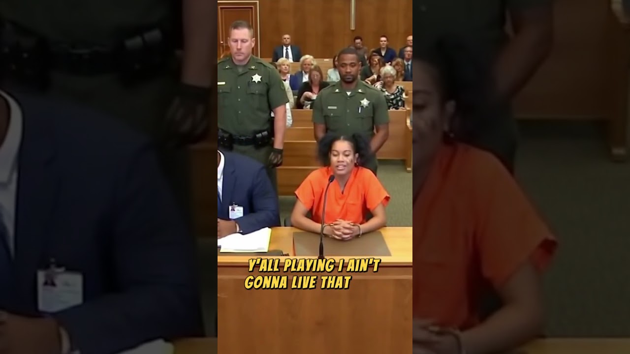 girl with face tattoo gets sentenced and makes jokes #sentences #court