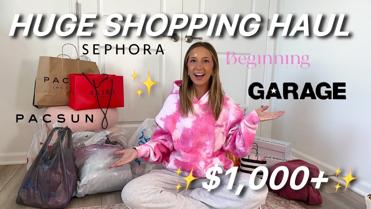 Huge Shopping Haul | $1000+ 