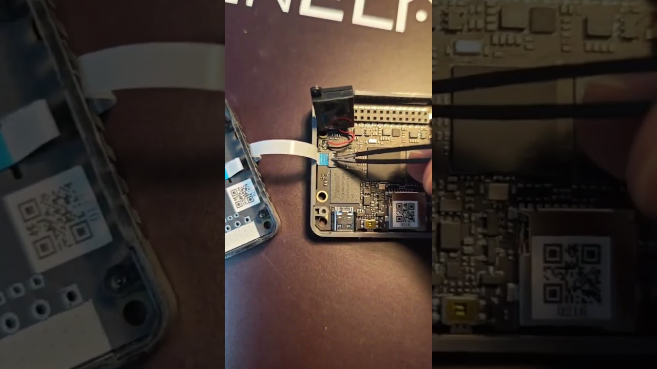 How to connect M5Stack LLM Module and Base #m5stack @LLM