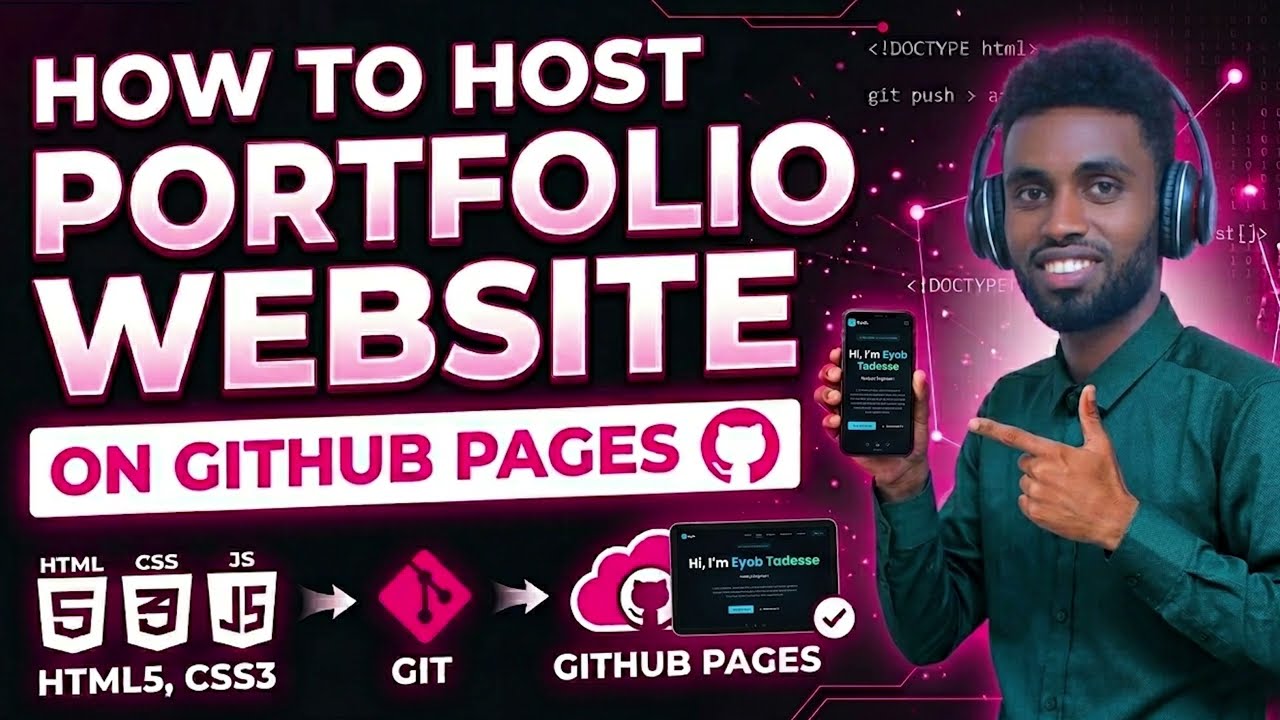 Host Portifolio on Github