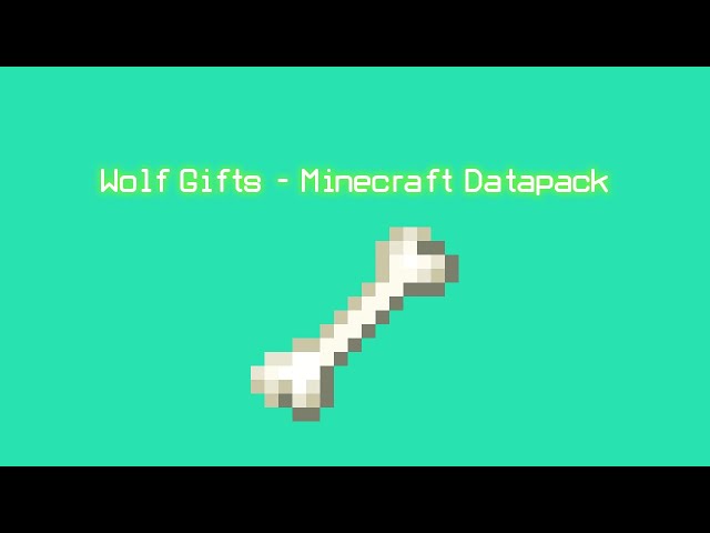 Wolf Gifts Minecraft Data Pack