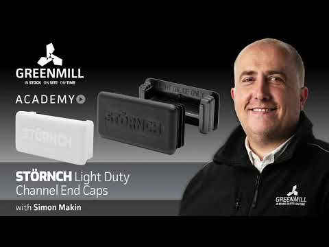 16. Light Duty Channel End Caps
