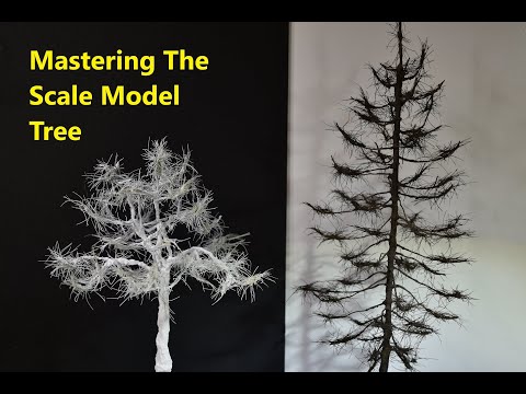 HO Scale Model Tree | Fleshing Out Form: Part 3