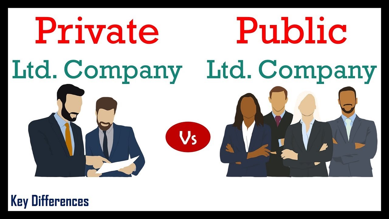 Private vs Public limited company: Difference between them with definition & comparison chart