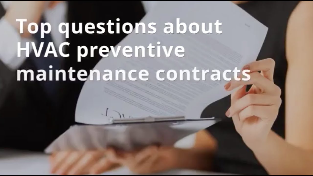 Top Questions About HVAC Preventive Maintenance Contracts