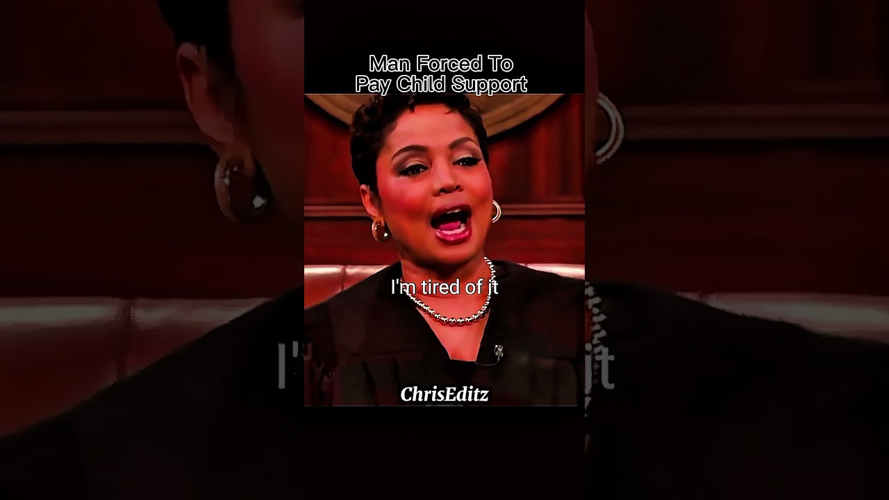 Shocking Twist: Man Hit with Unexpected Child Support! #childsupport #shorts #viral #ytshorts  #fyp