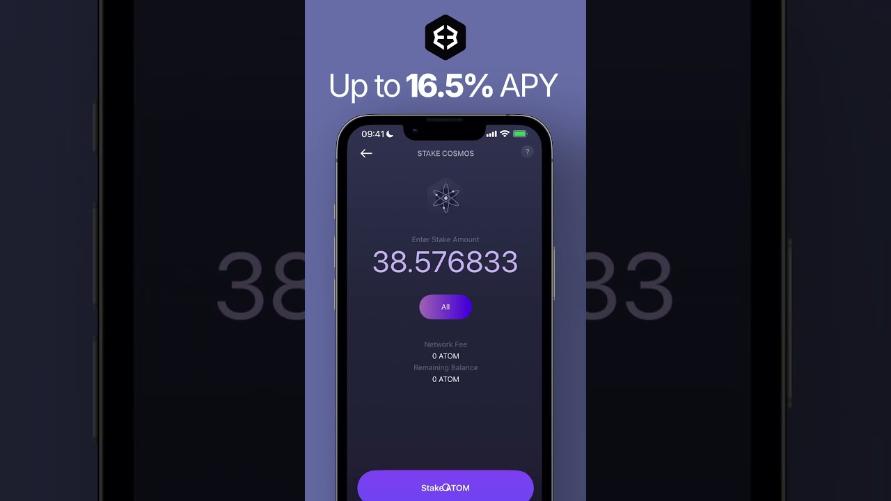 Staking Cosmos ATOM in Exodus Mobile Crypto Wallet