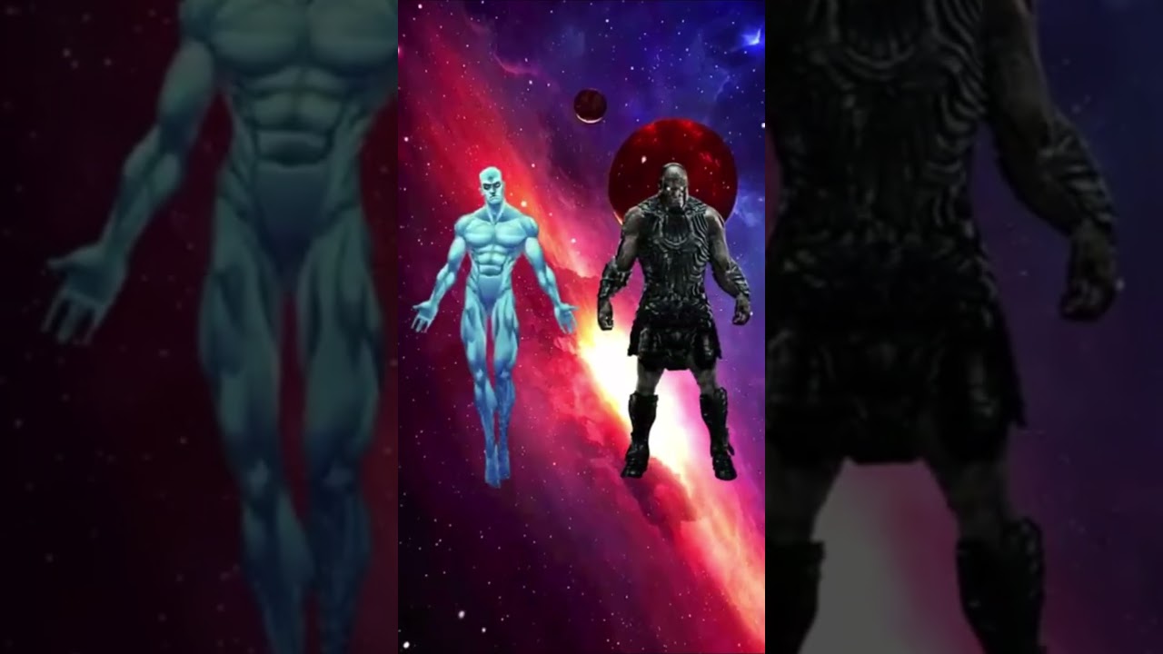 DR MANHATTAN VS 3 rounds marvel #shorts