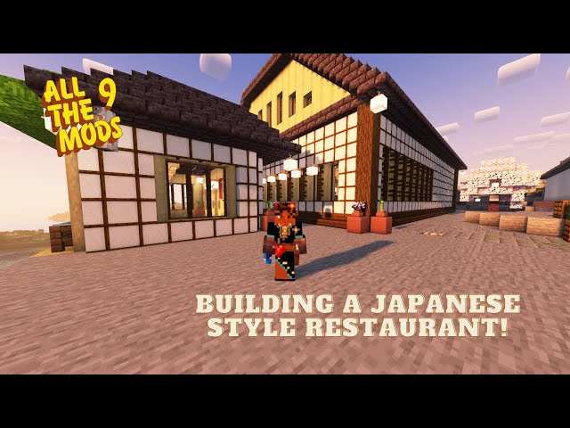 All The Mods 9 Minecraft ATM9 Builds - Building A Japanese Style ...