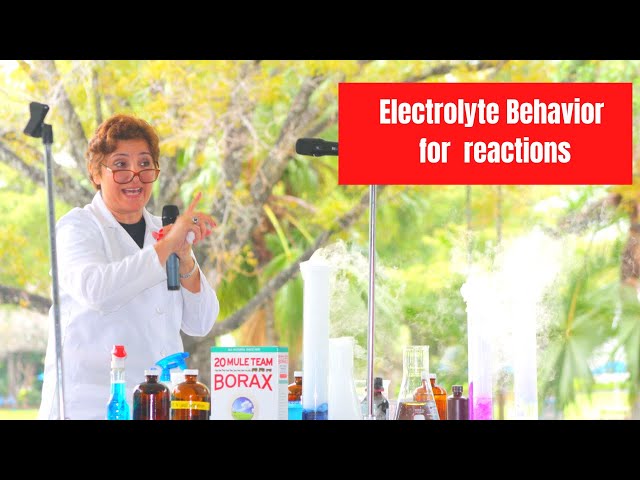 Understanding Electrolyte Behavior in Chemical Reactions | Galaxy
