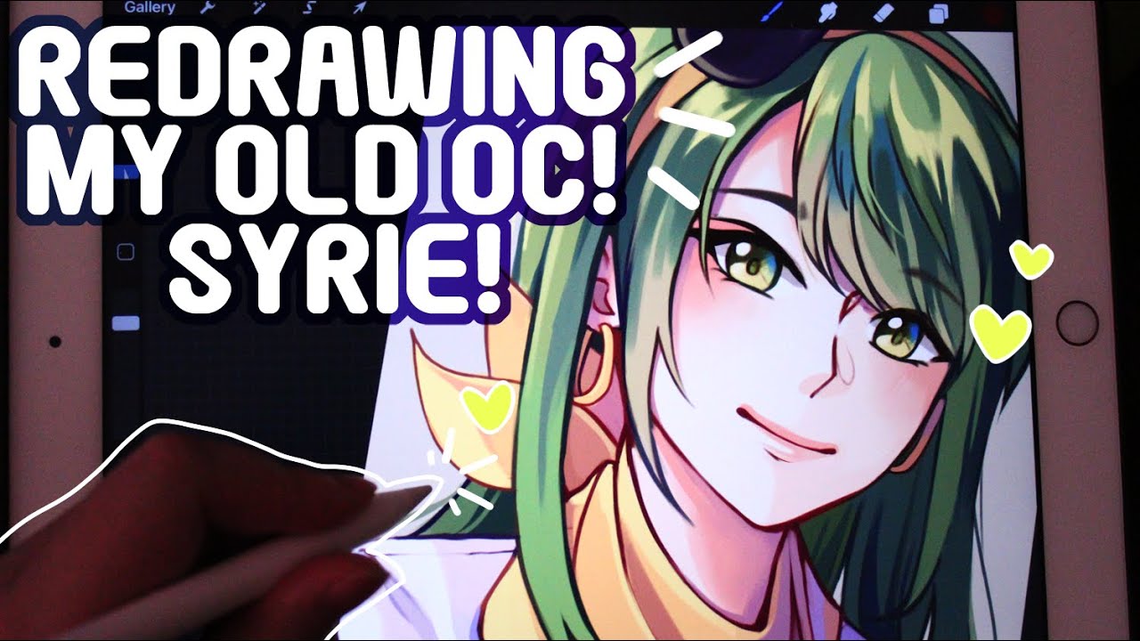 Redrawing Another Old OC! | Ipad Drawing| Procreate
