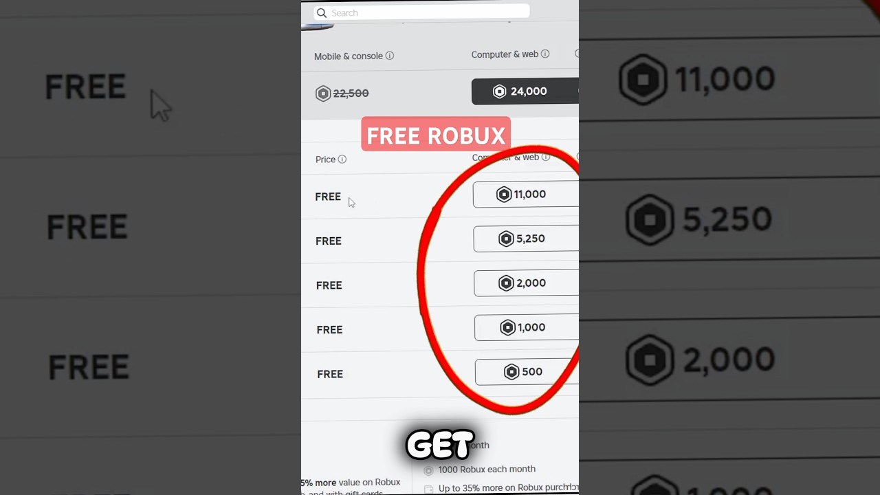 EASY TO GET FREE ROBUX ON ROBLOX (NEW TRICK) #roblox