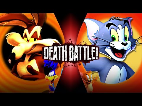 Wile E. Coyote VS Tom Cat (Looney Tunes / Tom & Jerry) | Death Battle Hype Trailer