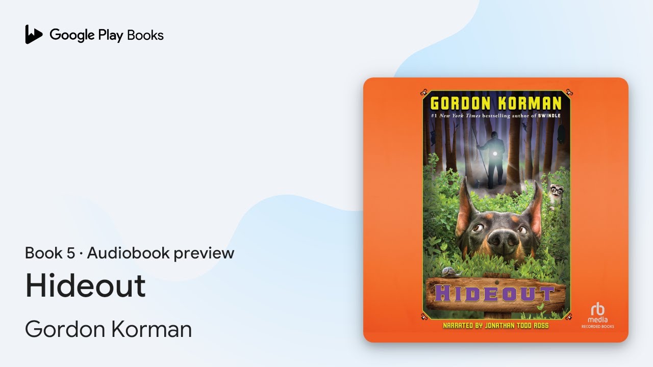 Hideout Book 5 by Gordon Korman · Audiobook preview