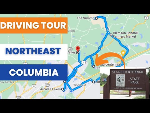 Northeast Columbia SC Driving Tour