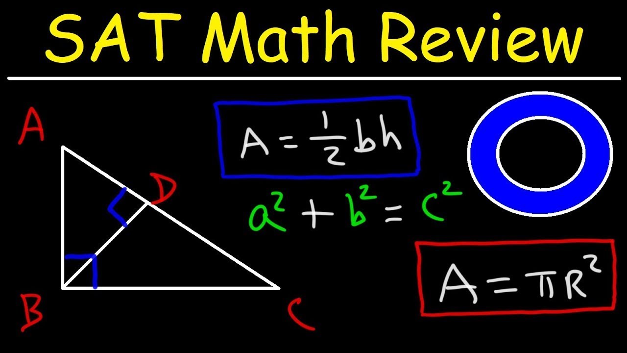 SAT Math   -- College Panda Test 5 - Part 7 - Section 4 - Q7-10.